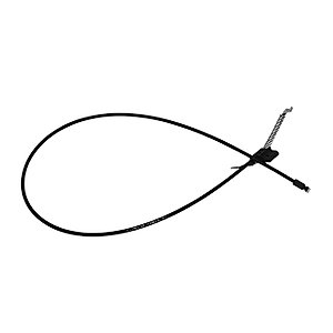 Recliner-Handles Cable 3.75" Exposed Wire, 3mm Barrel, 39.7 Total Length with an Assist Spring S-Tip
