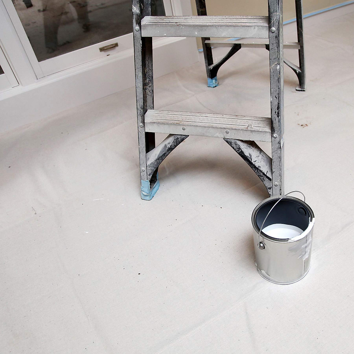 Trimaco SuperTuff 12 oz thick Premium Weight Canvas Drop Cloth, 9-feet x 12-feet