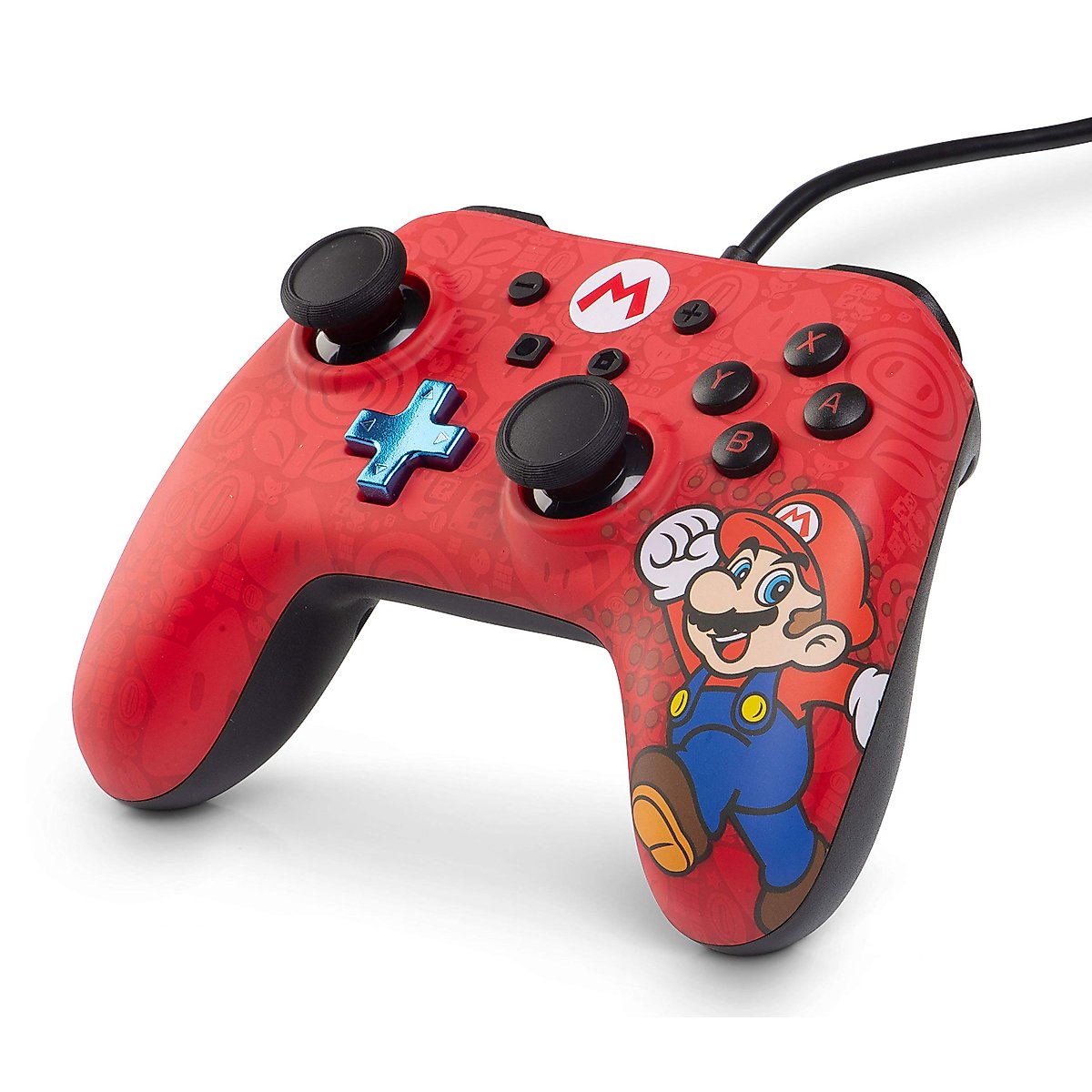 PowerA Wired Controller for Nintendo Switch - Mario, Gamepad, Game controller, Wired controller, Officially licensed