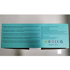 HELLOWOOD 17 for 1 Wooden Busy Board for Kids, Montessori Toys for 2 3 4 Years Old, Eduacational Activity Sensory Board, Multifunctinal Learning Toys for Toddlers Age 2-4, Fine Motor Skill