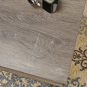 Sauder Canal Street Console Desk, Northern Oak finish