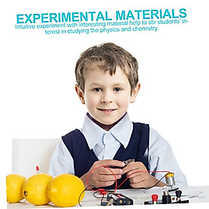 FUNOMOCYA 40 Pairs Zinc Sheet Copper Sheet Lemondoo Nickel Plating Electrode Nickel Plating Kit Science Experiment Supplies DIY Fruit Battery Materials Electrode Element Scientific Motive