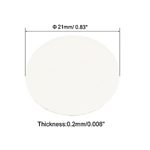 uxcell 3 Sheet/162Pcs Screw Hole Cover Stickers, 21mm Dia PVC Self Adhesive Covers Caps Dustproof for Wood Furniture Cabinet Shelf Wardrobe, Textured Warm White