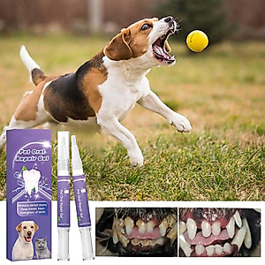Pet Oral Repair Gel,Pet Oral Restoration Whitening Gel,Pet Teeth Whitening, Pet Breath Freshener Gel Car Cleaner,Eliminate Breath Without Brushing (2Pc)