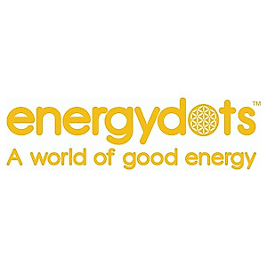 Energydots smartDOT | EMF Support for Electro-Stress from Wireless Devices – Cell Phones, Laptops, Wi-fi Routers | Orange, 5 Pack