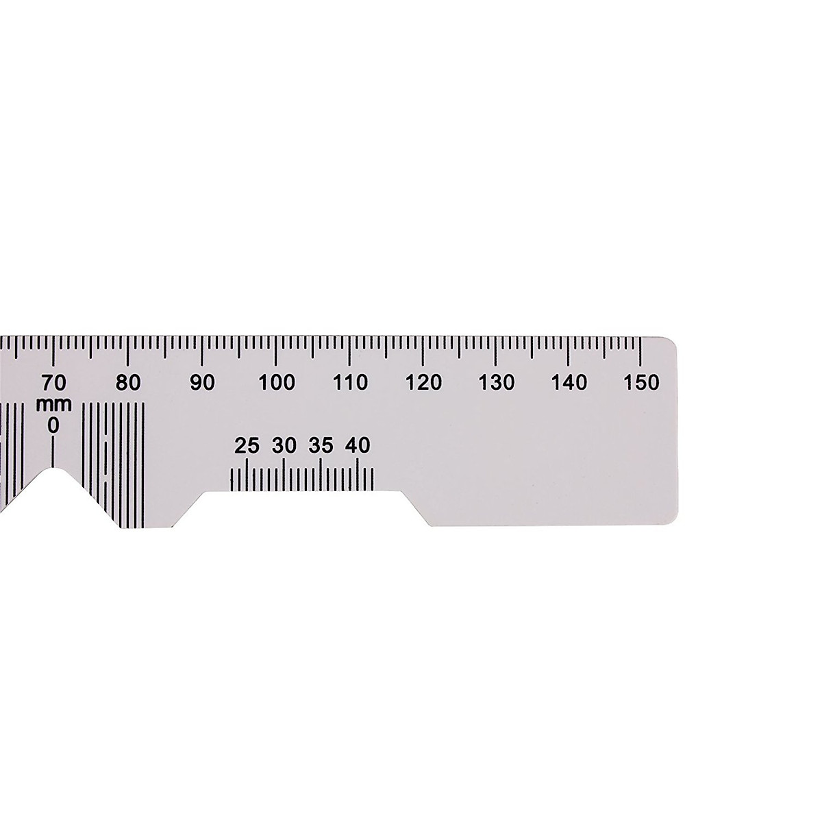 (5 pcs) PD ruler,eyeglasses measure tool soft material eyeglasses accessoires for eyeglasses shop (Model 1)