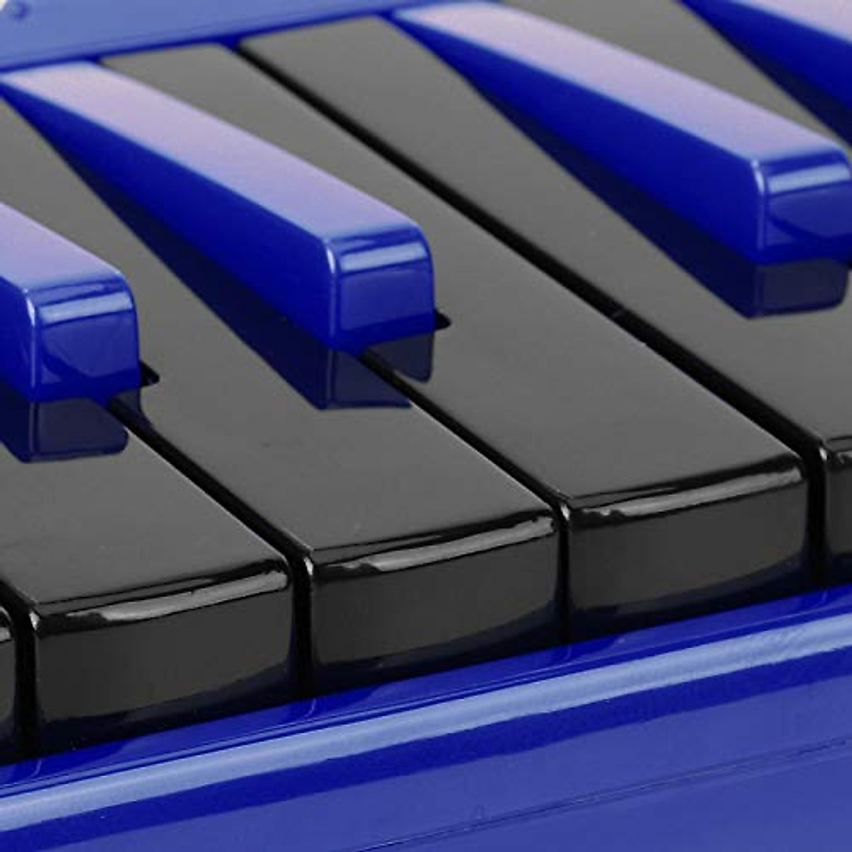 F-37s Melodica 37 Key with Mouthpiece Air Piano Keyboard Wind Musical Instrument Suitable for Beginner Practice + Bag F-37s(blue)