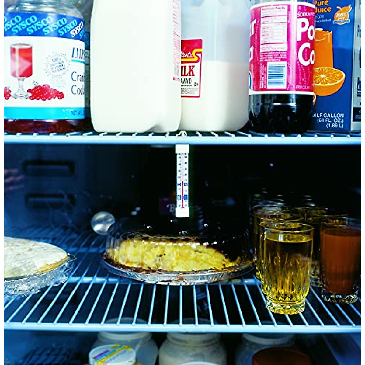 Cooper-Atkins 330-0-1 Refrigerator/Freezer Vertical Glass Tube Thermometer