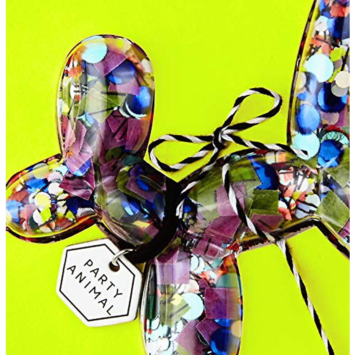 Hallmark Signature Birthday Card (Confetti Balloon Animal)