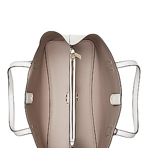 Kate Spade New York Harper Satchel Handles Crossbody Shoulder Strap Handbag (Parchment)