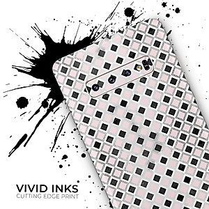 DesignSkinz Karamfila Silver & Pink Marble V11 Protective Vinyl Decal Wrap Skin Cover Compatible with The Samsung Galaxy S20 (Screen Trim & Back Glass Skin)