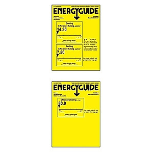 Goodman 3 Ton 14.3 SEER2 Single Stage Heat Pump GSZM403610 and 100,000 BTU 80% AFUE Multi-Speed Gas Furnace GM9C801005CN Upflow System with CAPTA4230C4