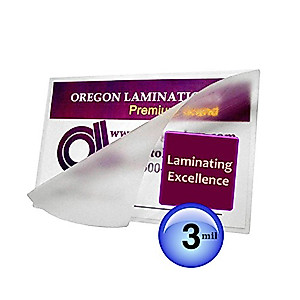 Hot 3 Mil Menu Laminating Pouches 12 x 18 [Pkg of 100] for 11 x 17 Sheets