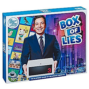 Hasbro Gaming The Tonight Show Starring Jimmy Fallon Box of Lies Party Game for Teens and Adults