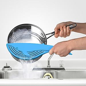 Genuine Fred BIG BLUE Whale Strainer