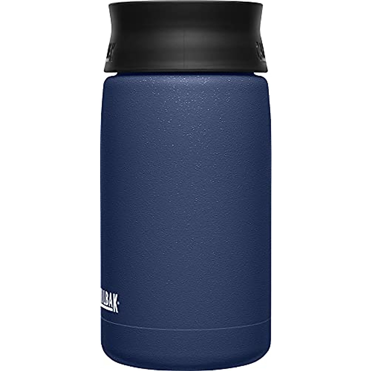 CamelBak Hot Cap Travel Mug, Insulated Stainless Steel, Perfect for taking coffee or tea on the go - Leak-Proof when closed - 12oz, Navy