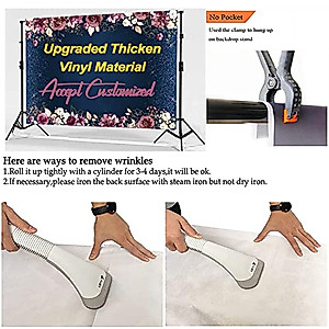 InMemory Rose Gold Birthday Backdrop for Women Girls Happy Birthday Photography Background Glitter Balloons Champagne Heels Black Gold Sequin Dots Decorations Sweet Bday Party Photo Booth Banner 7x5ft