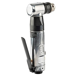 Ingersoll Rand 7807R-A - 3/8" Keyed Chuck, Right Angle Reversible Air Drill, 1800 RPM, 0.33 HP