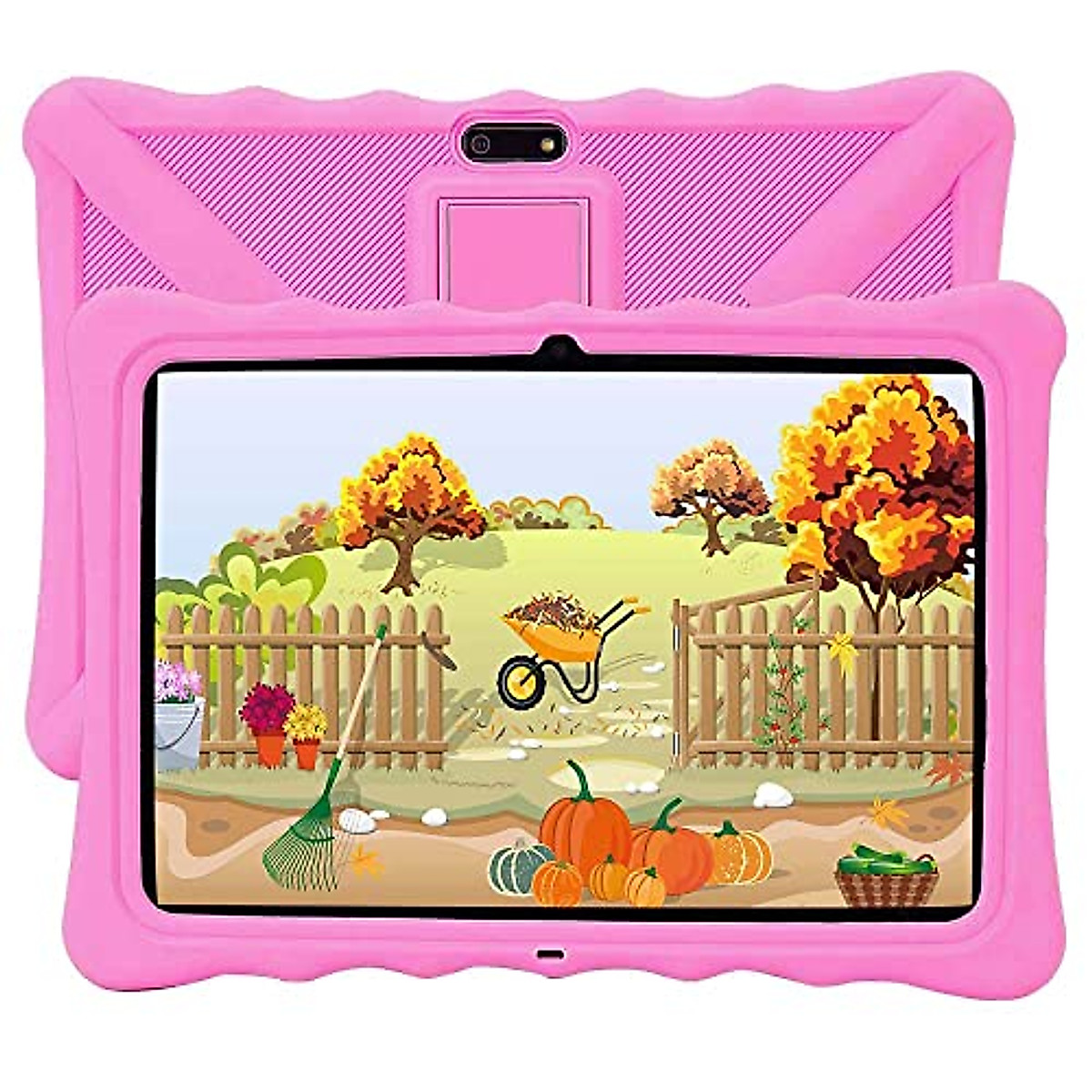 Veidoo Kids Tablet, 10.1 inch Android 10 Tablet Pc with WiFi 2GB RAM 32GB ROM Toddlers Tablet, Google Play Parental Control APP Children's Tablet for Kids(Pink)
