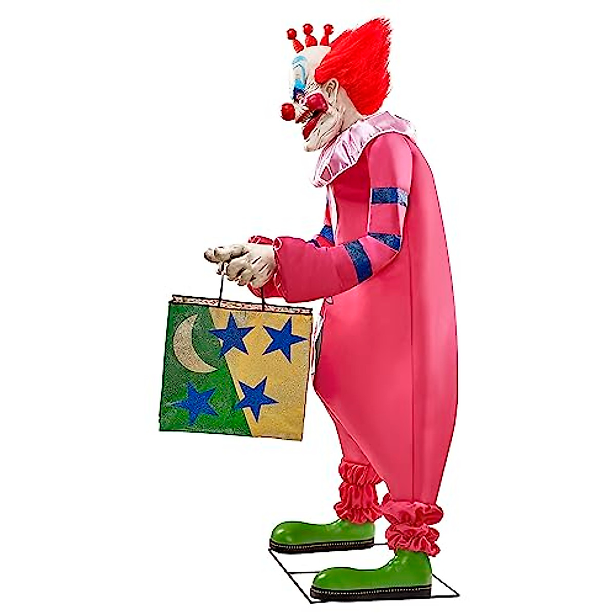 Spirit Halloween Killer Klowns from Outer Space 7.2 Ft Slim Animatronic | Officially Licensed | Decorations | Animated