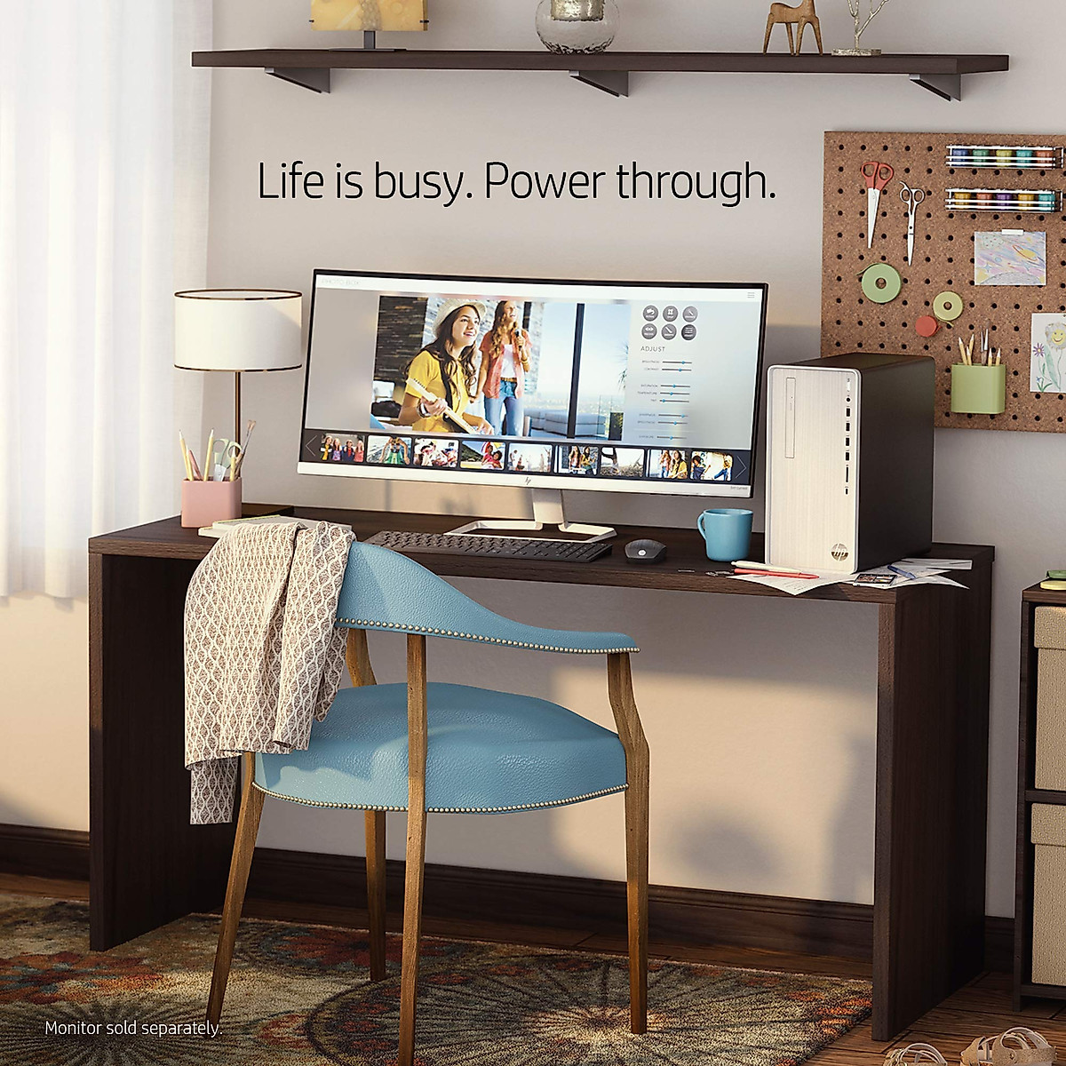 HP Pavilion TP01-0050 Intel Core i5-9400 12GB RAM 1TB HDD 256GB Desktop PC (Renewed)