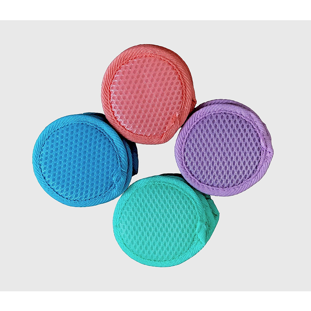 Microfiber Facial Scrubbers Reusable Makeup Remover Pads - Washable Reusable Cotton Pads - Cloth Cotton Rounds Acne Control Reusable Face Scrubber Pad For Cleansing & Face Exfoliator Pad (3 Per Pack)