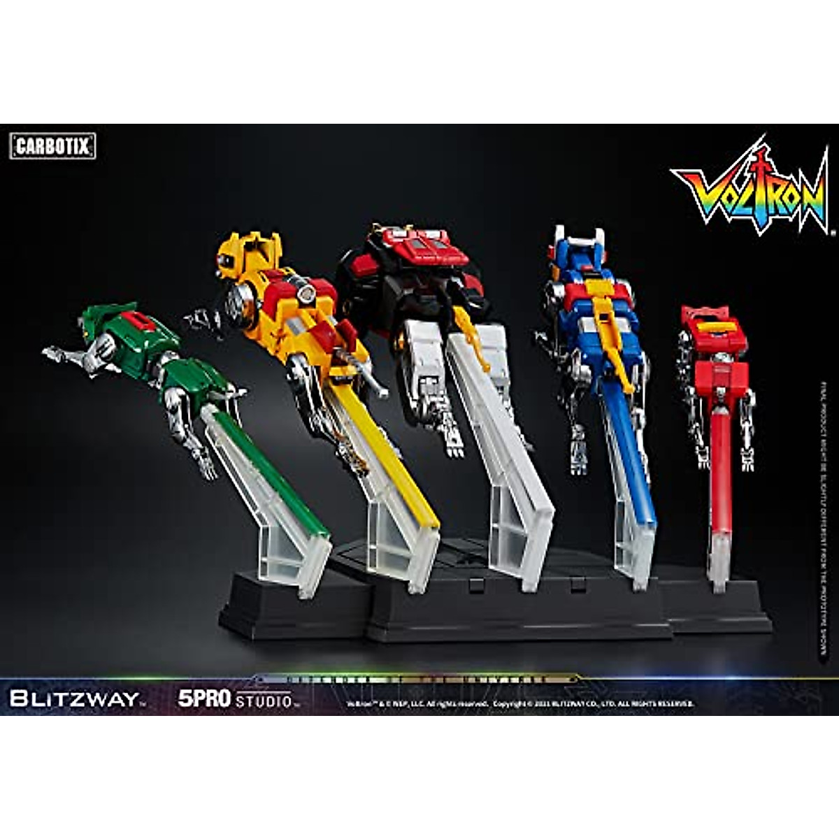 Blitzway - Voltron - CARBOTIX Series - 5Pro Studio Voltron Action Figure