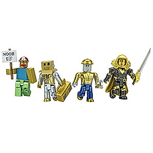 Roblox Action Collection - 15th Anniversary Roblox Icons Gold Collector's Set [Includes Exclusive Virtual Item]