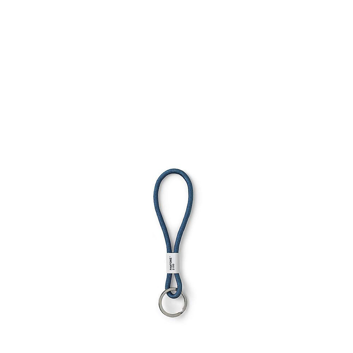Pantone Copenhagen Design Chain S, Short Key Hanger, Nylon, Blue, 2150 C, Green, Small, 101302150