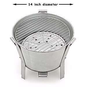 Old Smokey Charcoal Grill #14 (Small)