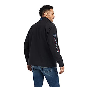 ARIAT Men's Logo 2.0 Chimayo Jacket, Black