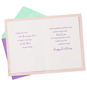 Hallmark Birthday Card for Grandma (A Lot of Heart)