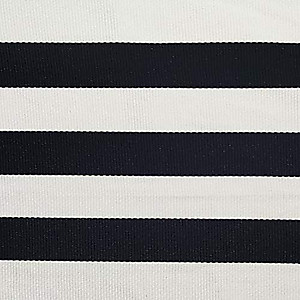 Black and White Striped Rug 28 x 45 Inches Front Door Mat Hand-Woven Cotton Indoor/Outdoor Rug for Layered Welcome Door Mat, Front Porch,Farmhouse,Kitchen,Entry Way