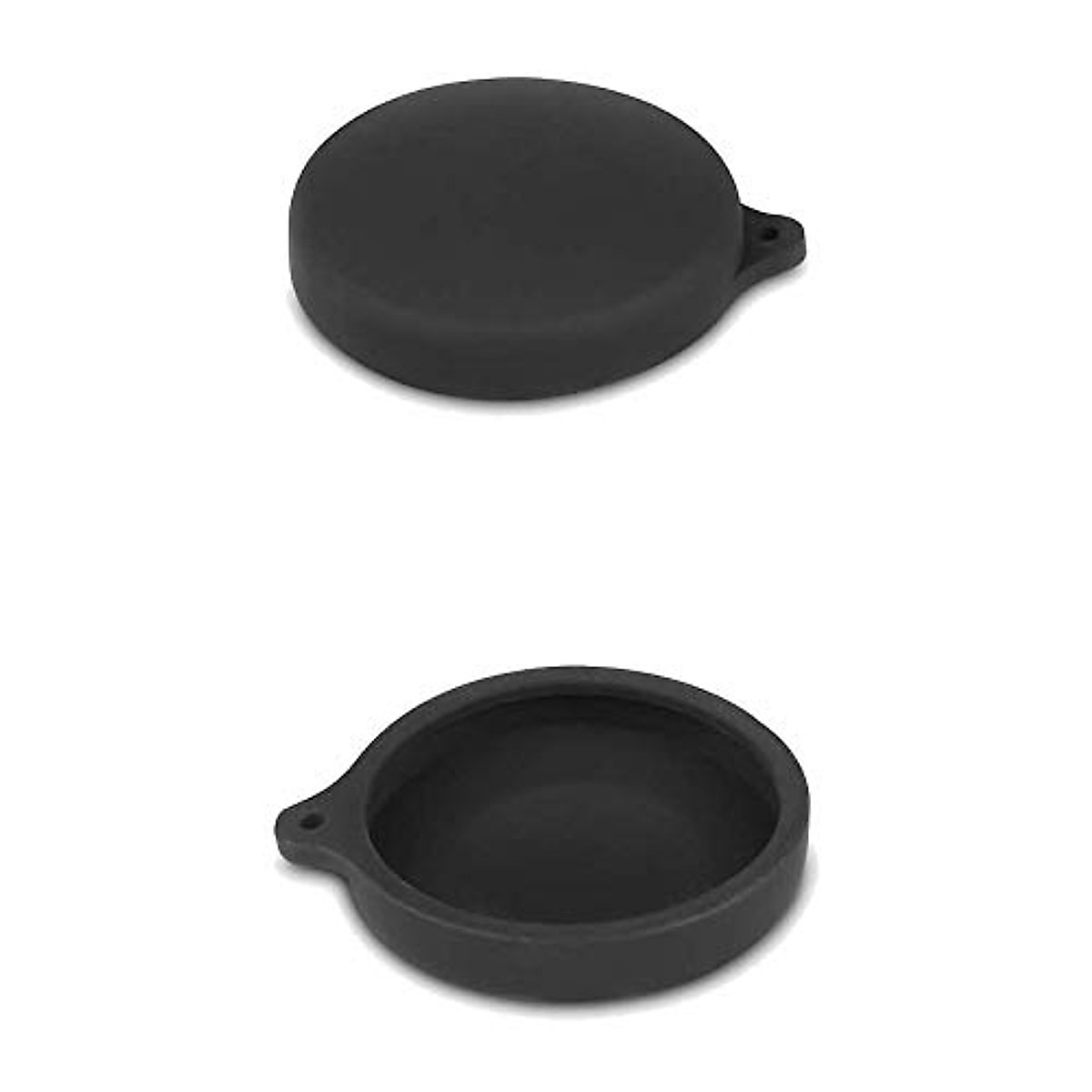 Rubber Lens Cover Cap for GoPro MAX Waterproof 360 Camera with Keeper, ULBTER Elastic Lens Cap Leash Keeper Prevent Lens Cap Lost Accessory for Go pro Max [2+2 Pack]