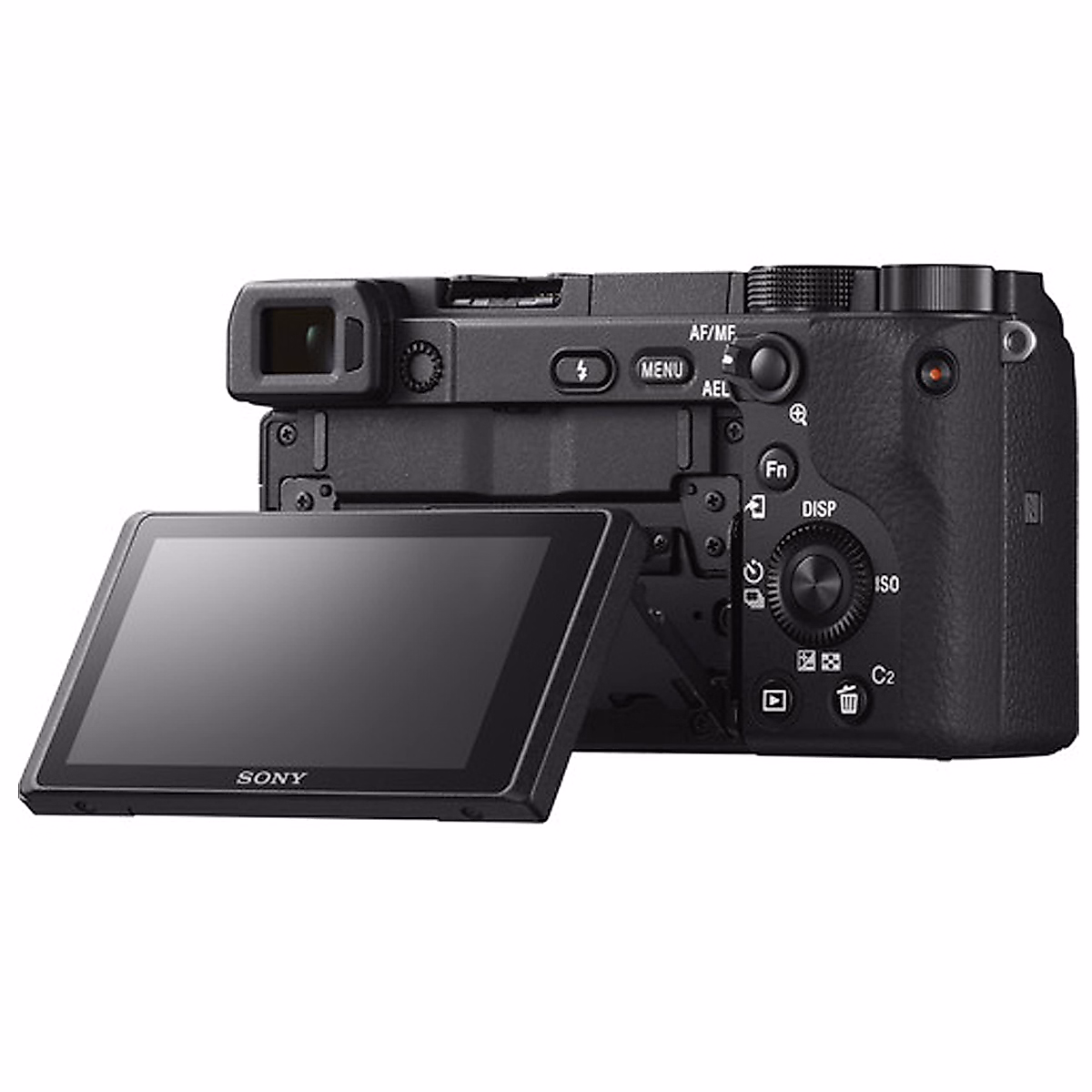 Sony a6400 Camera with 16-50mm Lens Bundle Including Transcend 64GB SD Card, LED Video Light, Shotgun Microphone, Deluxe Camera Bag, Tripod, Stabilizer, Lenses, Filters, and More - Complete Video Kit