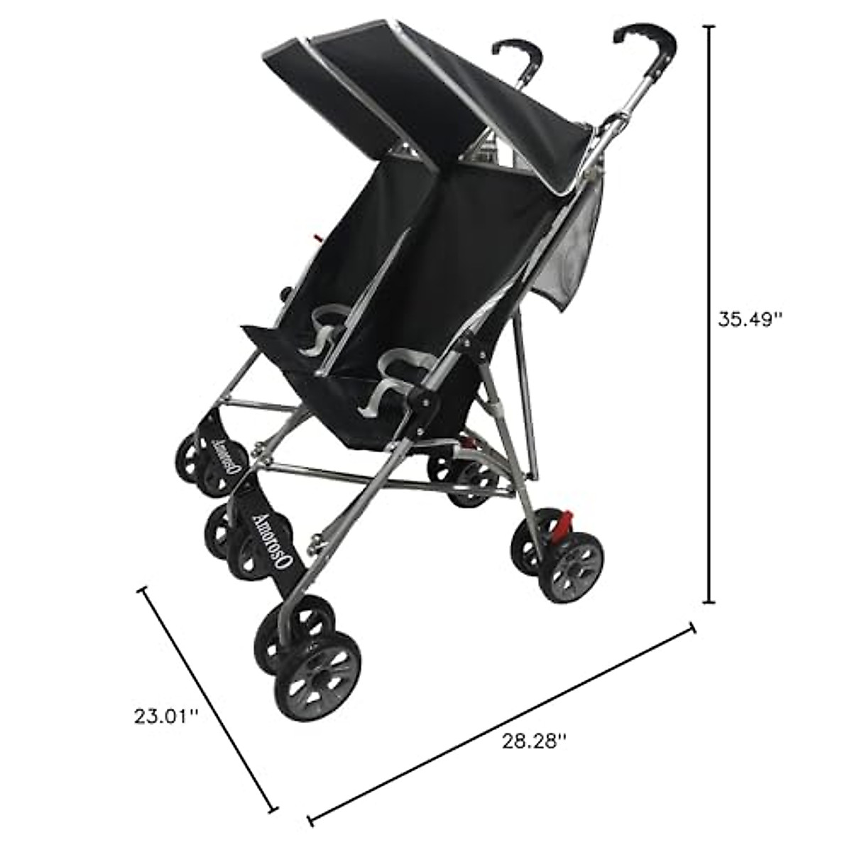 Amoroso Twin Umbrella Stroller