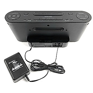 Sony ICFCS10iP - AM/FM Clock Radio with iPod/iPhone Speaker Dock.