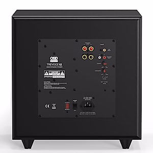 OSD Trevoce 12" Triple Driver Active Subwoofer 800W, Native EQ 15Hz Bass Response, Faux Leather Finish