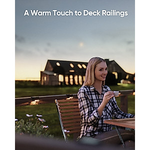 JACKYLED Solar Deck Lights 16 Pack Solar Fence Light Solar Powered Outdoor Step Light IP65 Waterproof LED Solar Pathway Light for Deck Fence Railing Garden Patio StairYard, Black