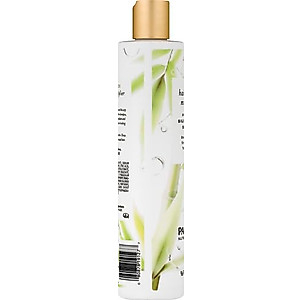 Pantene Nutrient Blends Bamboo Hair Volume Multiplier Silicone Free Shampoo For Fine, Thin Hair, 9.6 Fl oz, 2.583 Fl oz