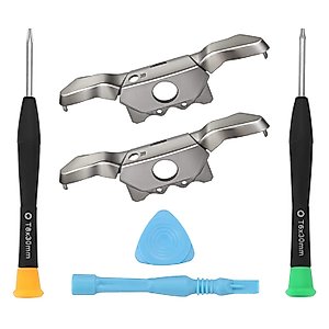 Sthetix Upgraded LB RB Bumpers Replacement Triggers Button Parts - Revolutionary Precision Design + T6 T8 Screwdriver Repair Kit Compatible with Xbox One Elite Controller