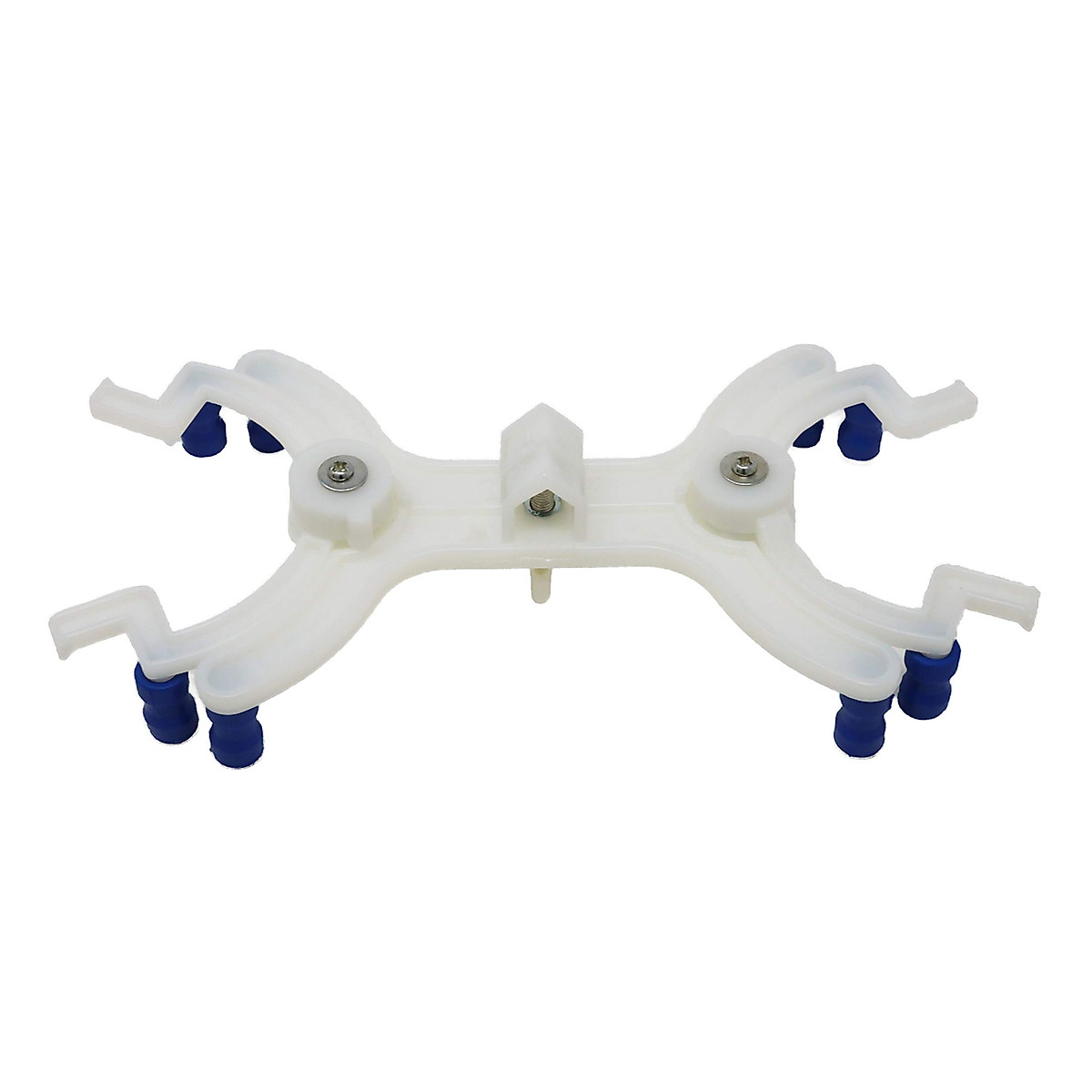 Plastic Double Buret Clamp Burette Clip Holder Butterfly Style Titration Clip Holder Laboratory Accessory