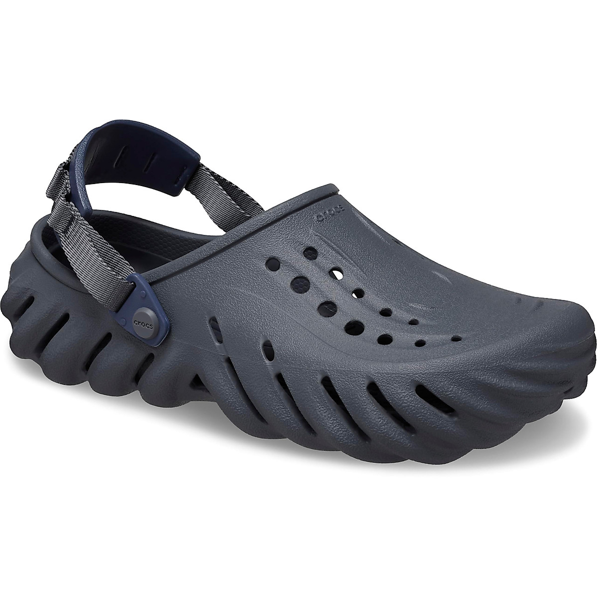 Crocs Unisex Echo Clogs, Storm, 6 US Men