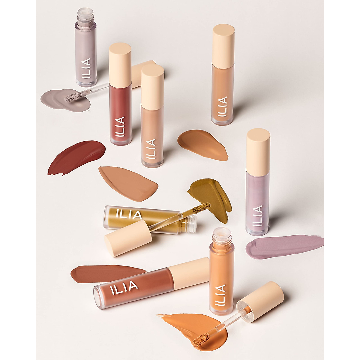 ILIA - Matte Liquid Powder Eye Tint | Non-Toxic, Vegan, Cruelty-Free, Crease-Resistant, No Budge Highly Pigmented Color (Cork, 0.12 fl oz | 3.5 ml)