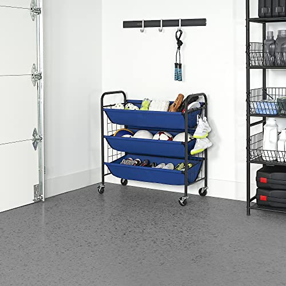 neatfreak! 3 Tier Garage Organizer with Casters