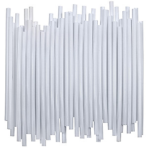 Large 7.75" Drinking Straws (White, 150)