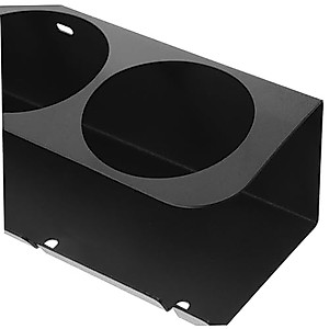 Outanaya 1 Set Floating Tool Shelf Tools Multifunctional Storage -mounted Storage Rack Metal Tool Storage Rack Home Tool Storage Holder Electric Drill Storage Shelf Black