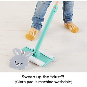 Fisher-Price Clean-up and Dust Set 5-Piece Pretend Play Set for Preschoolers
