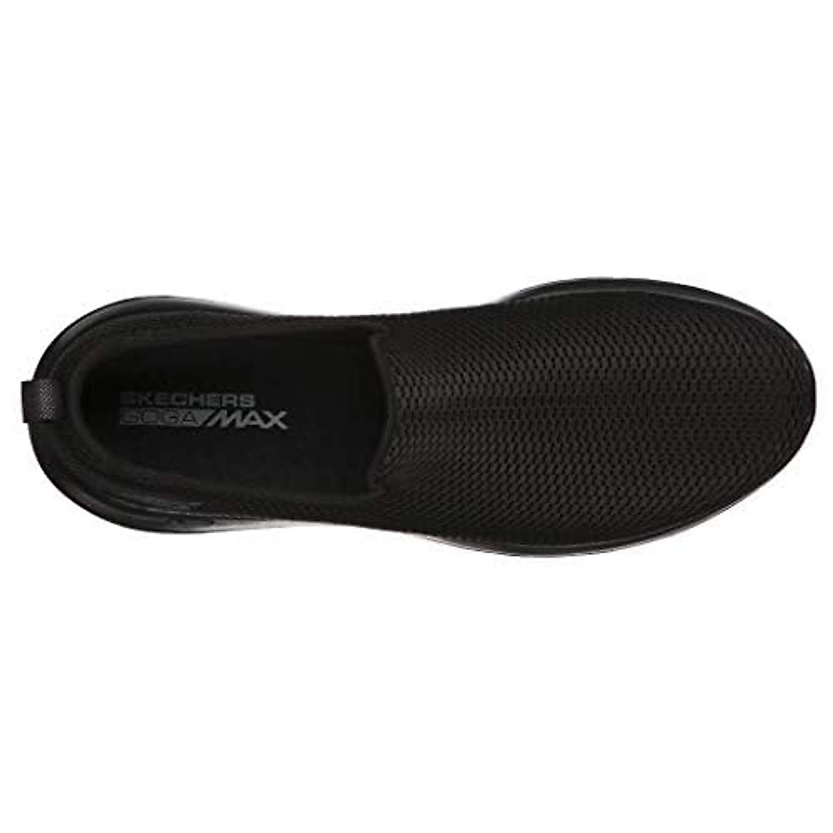 Skechers mens Go Max-athletic Air Mesh Slip on Walking Shoe, Black, 14 X-Wide US