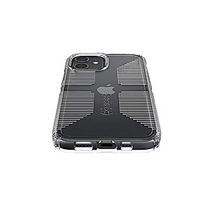 Speck Products GemShell Grip iPhone 12, iPhone 12 Pro Case, Clear/Clear (137606-5085)